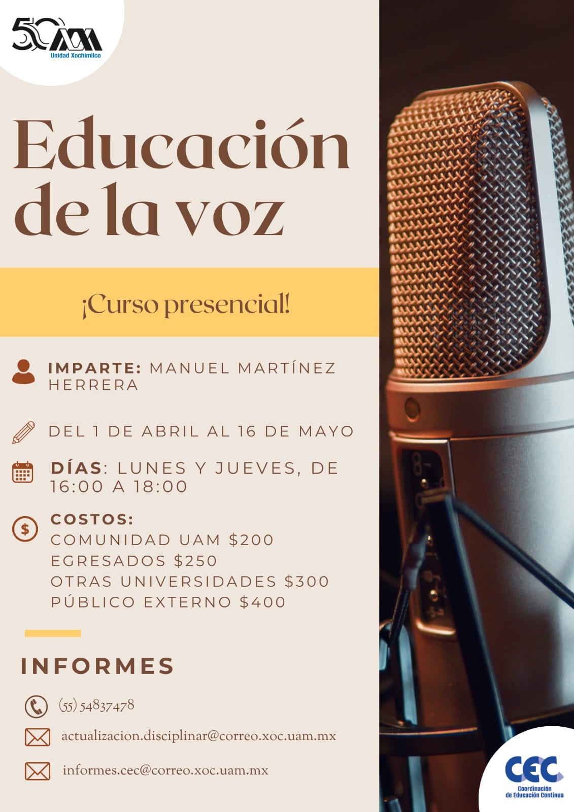 Coordinación de Educación Continua UAM-X – Coordinación de Educación Continua de la UAM Xochimilco